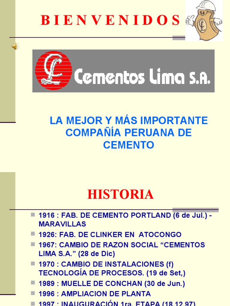 Fabricacion Cemento - Cementos Lima | PDF | Cemento | Material compuesto