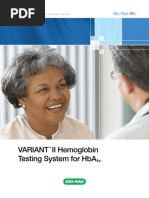 Variant II Turbo Instruction Manual | PDF | Glycated Hemoglobin | High ...
