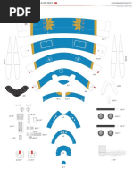 b777 Emirates Papercraft | PDF