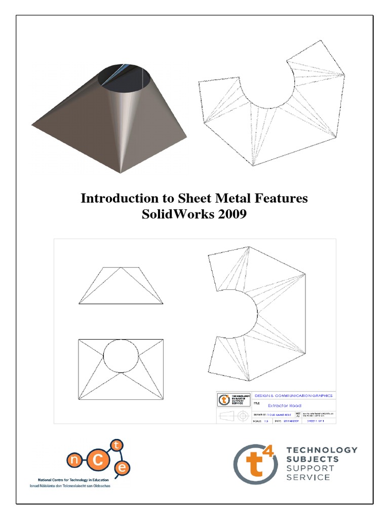 Introduction To Sheet Metal Features | PDF | Sheet Metal | Rectangle