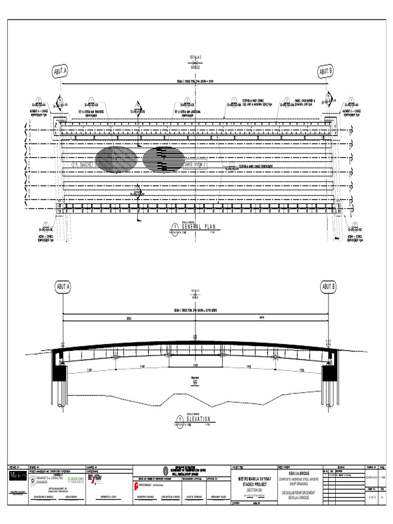 Abut. A Abut. B: General Plan | PDF | Building Technology | Economic ...