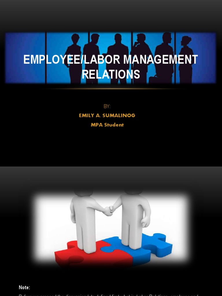 Understanding Labor Relations and Collective Bargaining | PDF ...