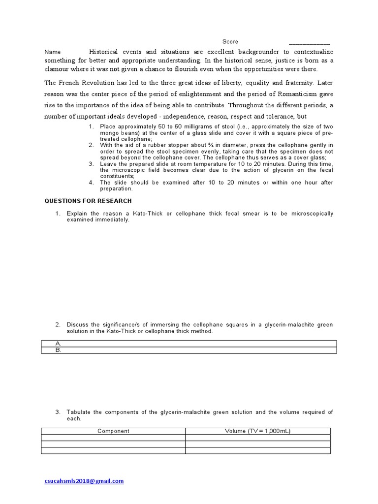 Laboratory Exercise No. 01-M | PDF | Nature