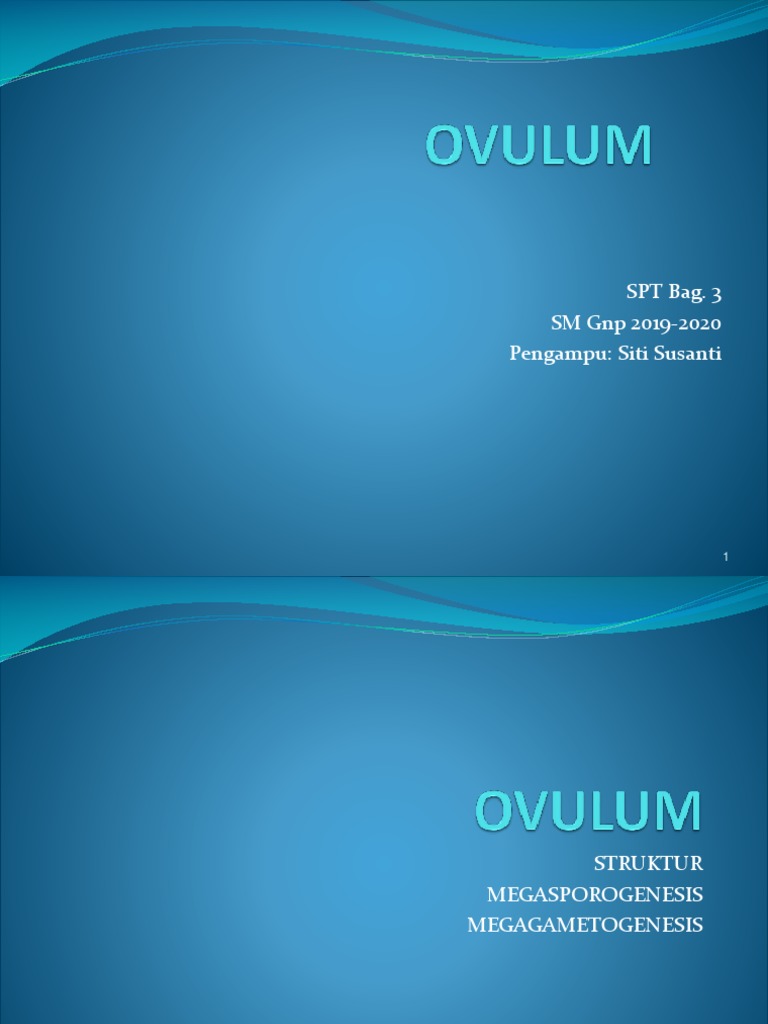 Ovulum | PDF