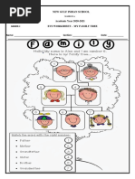 Grade 1 Myself Introduction Worksheet | PDF