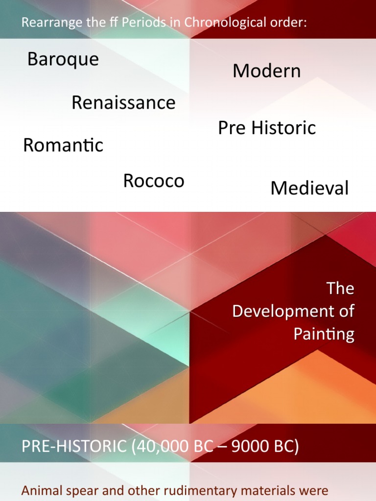 The Development of Painting | PDF | Paintings | Renaissance