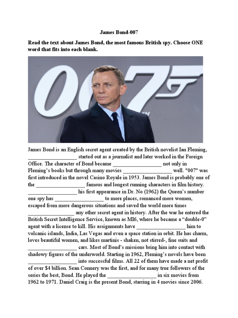 James Bond: The Iconic British Spy | PDF | James Bond
