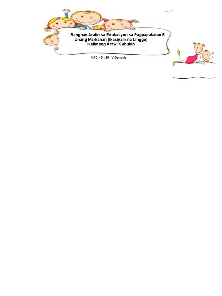 5 EsP5PKP-Ii-36 - Subukin | PDF