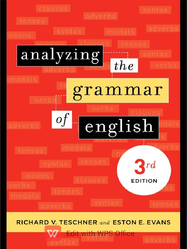 Analyzing The Grammar of English, 3rd Edition | PDF | Semantics ...