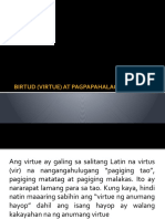 MODYUL 9 Birtud at Pagpapahalaga | PDF