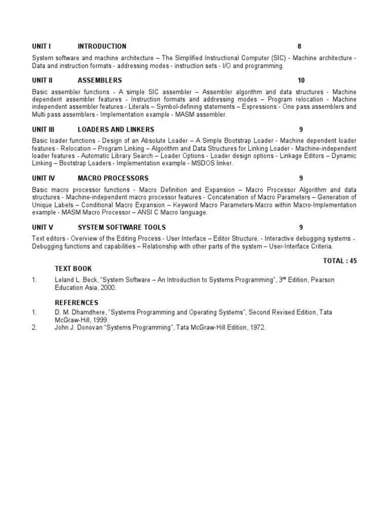 System Software Tools | PDF | Assembly Language | Computer Program