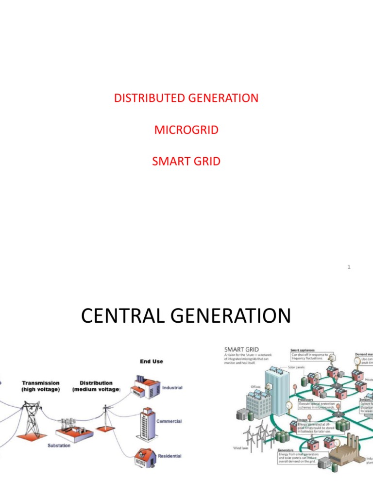 Distributed Generation Microgrid Smart Grid | PDF | Distributed Generation | Electrical Grid