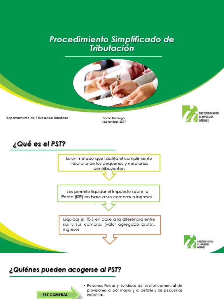 Procedimiento Simplificado de Tributación (PST) | PDF | Impuesto sobre la renta | Impuestos