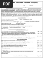 Selective Mutism Questionnaire | PDF | Youth | Social Institutions