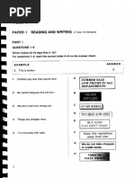 Sample Answer Sheets | PDF | Evaluation | University Of Cambridge