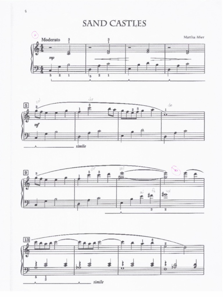 Partition Piano | PDF