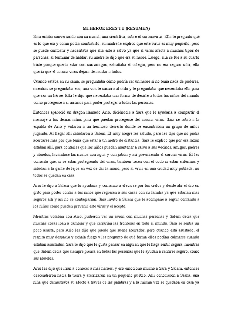 Resumen de Cuento | PDF