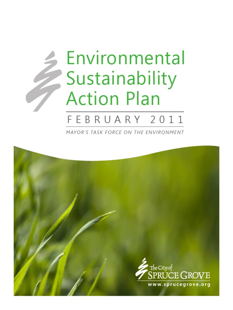 Environmental Sustainability Action Plan | PDF | Sustainability | Waste