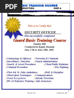 Security Training Manual | PDF | Computer Security | Security