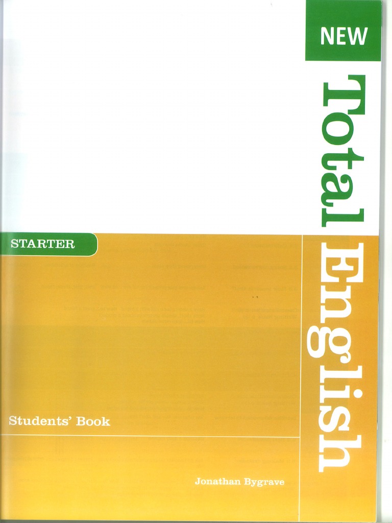 New Total English Starter Student Book
