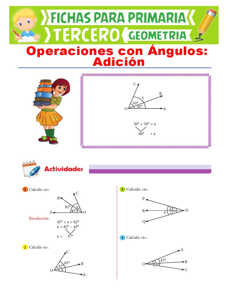 Angulos Tercero De Primaria , Angulos para tercer grado de primaria – HZPV