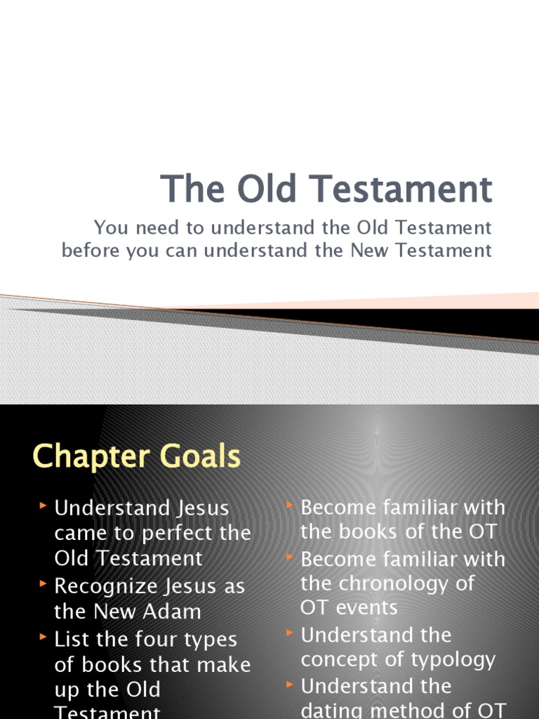 The Old Testament: You Need To Understand The Old Testament Before You ...