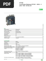 Product Datasheet: Circuit Breaker Masterpact NW16H1 - 1600 A - 4 Poles ...
