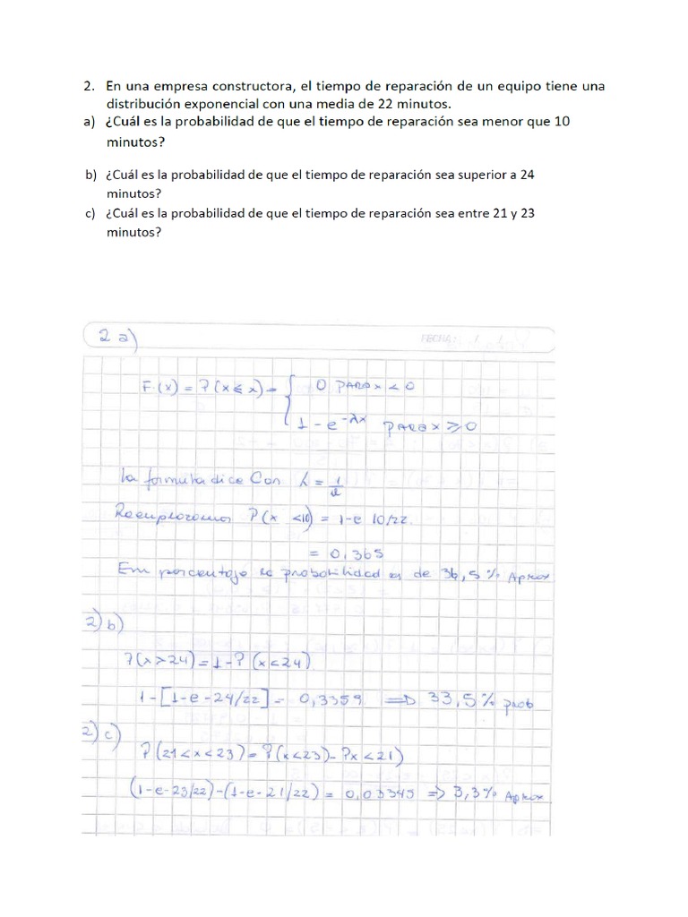 Tarea 2 Ejercicio 2 Estadistica Parala Gestion IACC Corregido | PDF