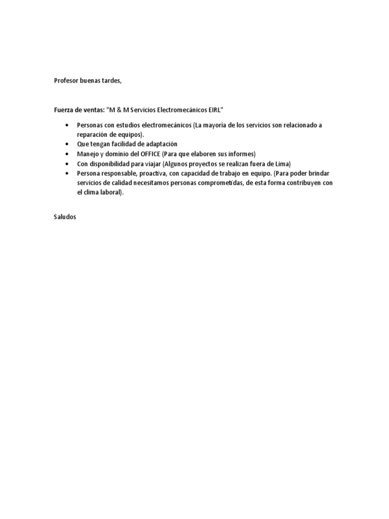 S06.s1 - Tarea 2 Perfil de FF - VV | PDF