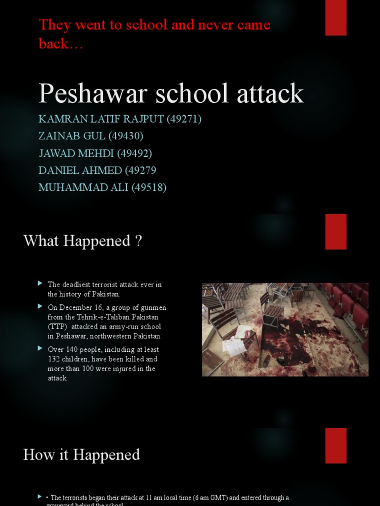 Army Public School Attack | PDF