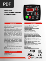 Minicas: Minicas Ii - Technical Data: Description | PDF | Relay | Switch