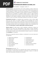Programa Dia Del Estudiante | PDF