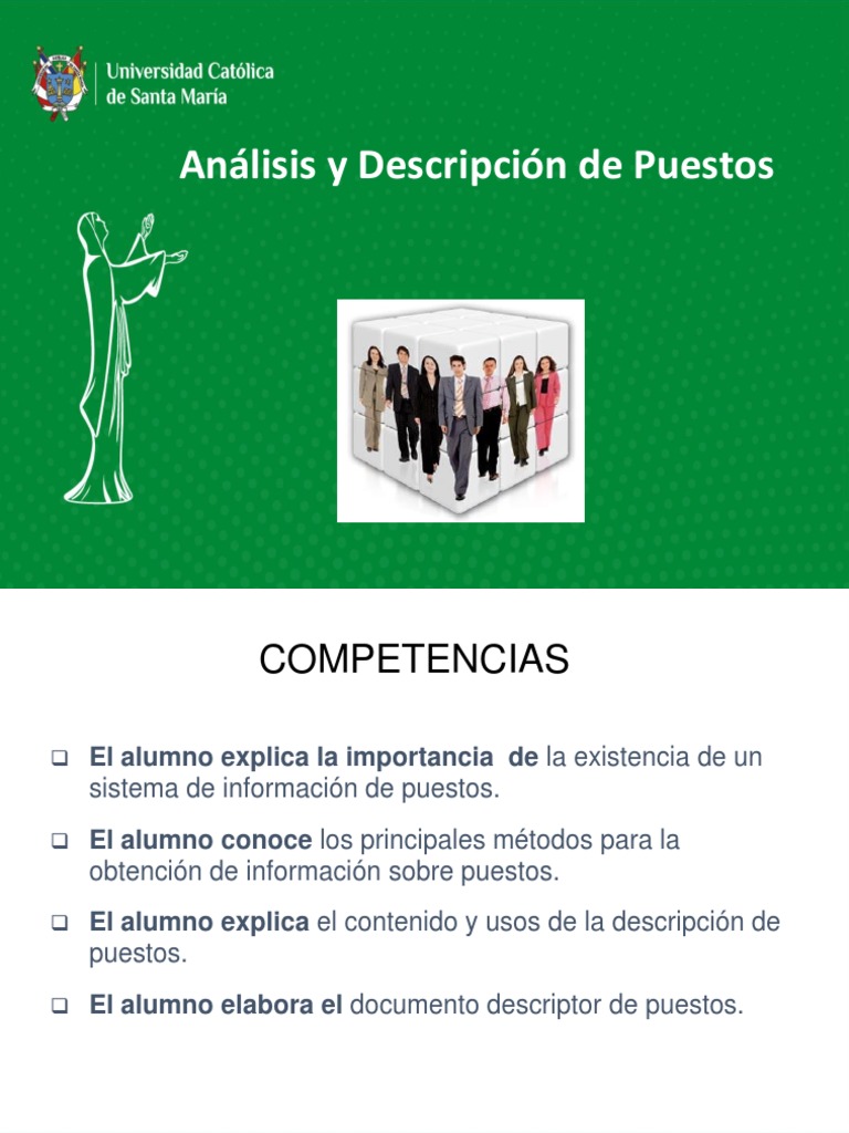 3 (1) Análisis y Descripción de Puestos PDF | Descargar gratis PDF | Gestión de recursos humanos ...