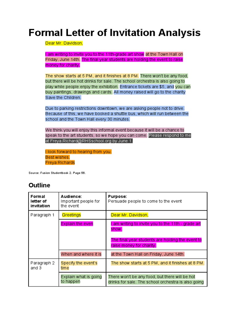 Formal Letter Analysis Mateo Ruiz 8C | PDF