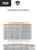 James Bus Line Schedule-Route | PDF | Bus | Bus Transport