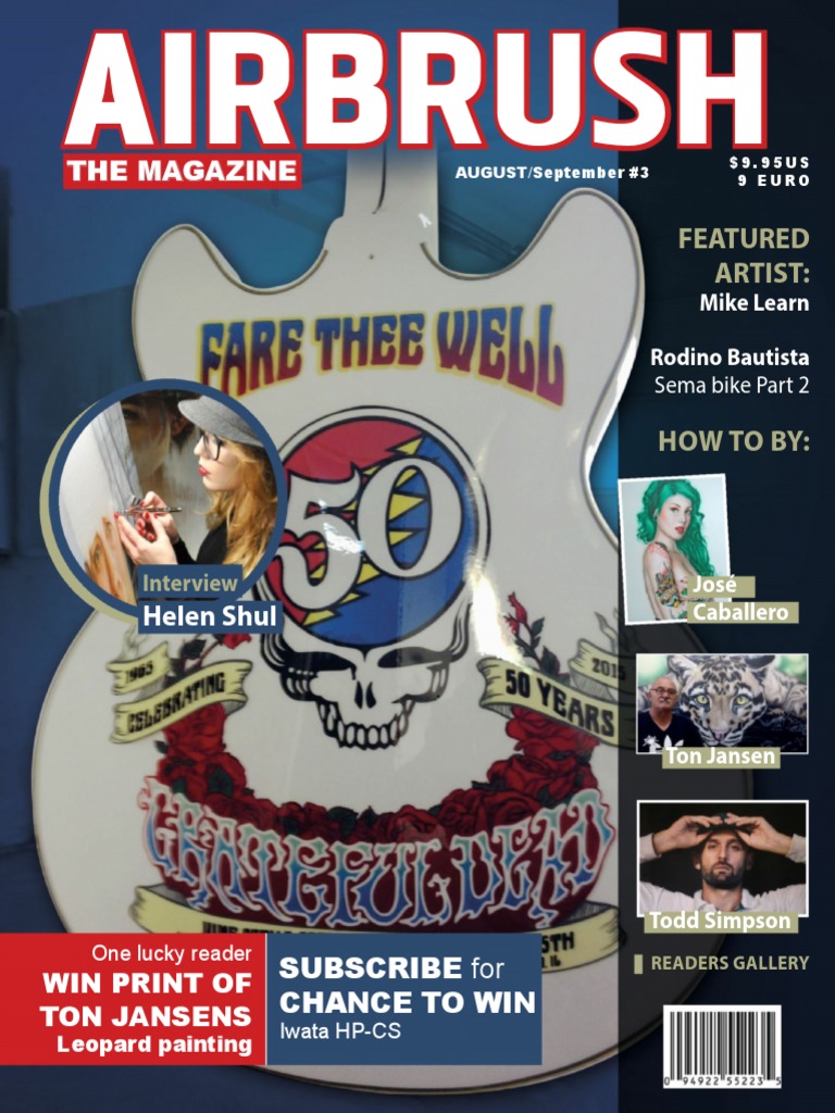 Airbrush The Magazine - Issue 3 - August-September 2019 | PDF | Grey ...