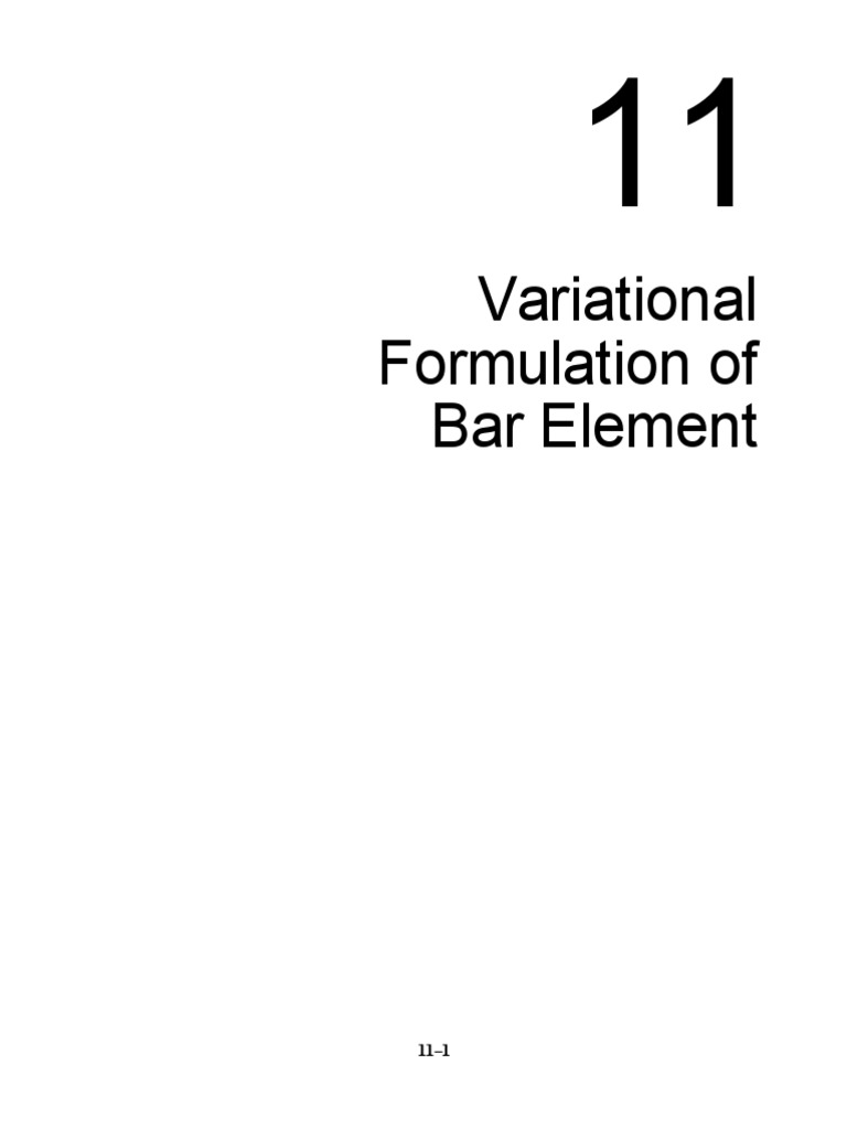Formulacion Variacional Barra Pdf Calculus Of Variations Finite Element Method
