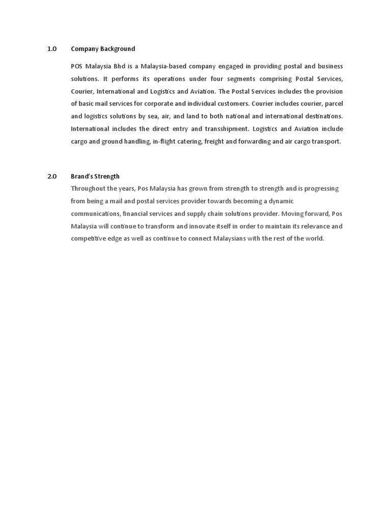 Company Background | PDF