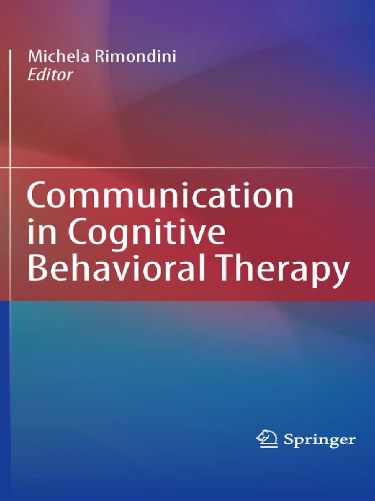 Communication in Cognitive Behavioral Therapy PDF | PDF | Interpersonal ...