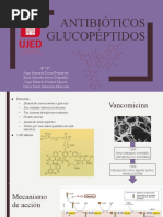 Antibióticos Glucopéptidos: Mecanismos y Usos | PDF | Medicina CLINICA ...