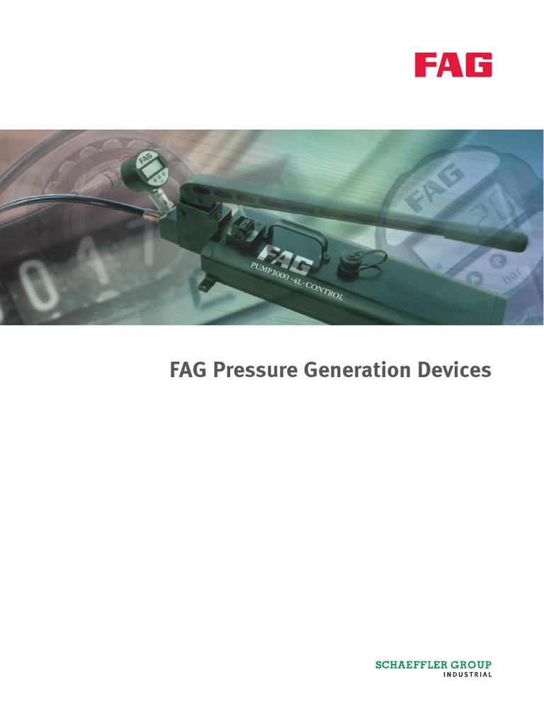 Насосы Fag | PDF | Bearing (Mechanical) | Pump
