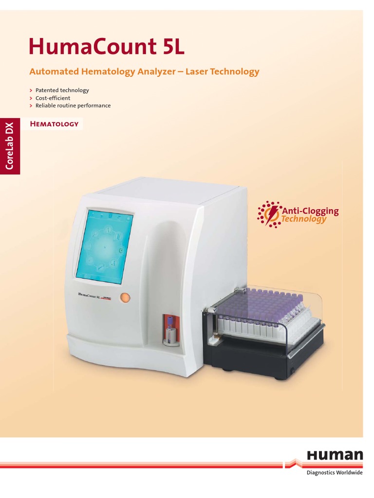 Human HumaCount - 5L Brochure - EN | PDF | Usb | Electronics