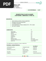 Floor Cleaner (Formulation #US FC 31) PDF | PDF