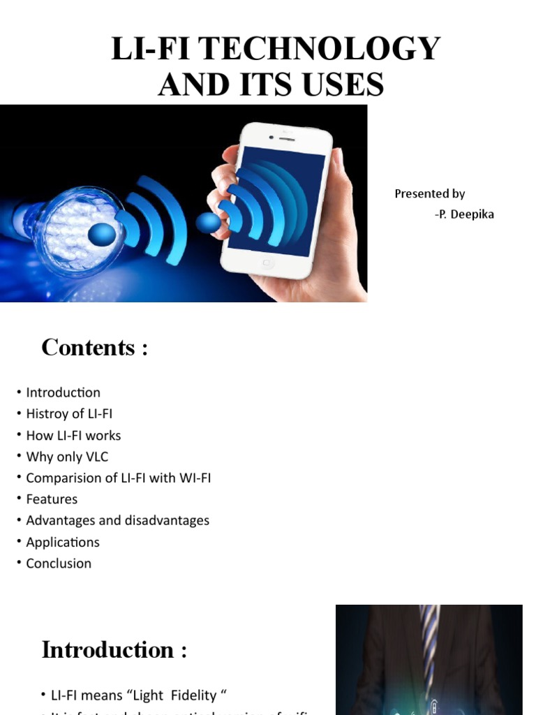 LIFI Technology | PDF