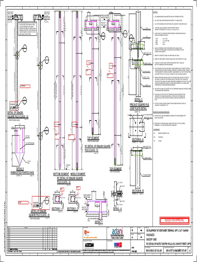 Under Ground Tank 2 | PDF | Deep Foundation | Mechanical Engineering