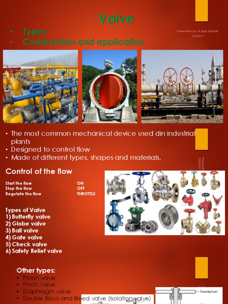 Valves | PDF | Valve | Fluid Dynamics