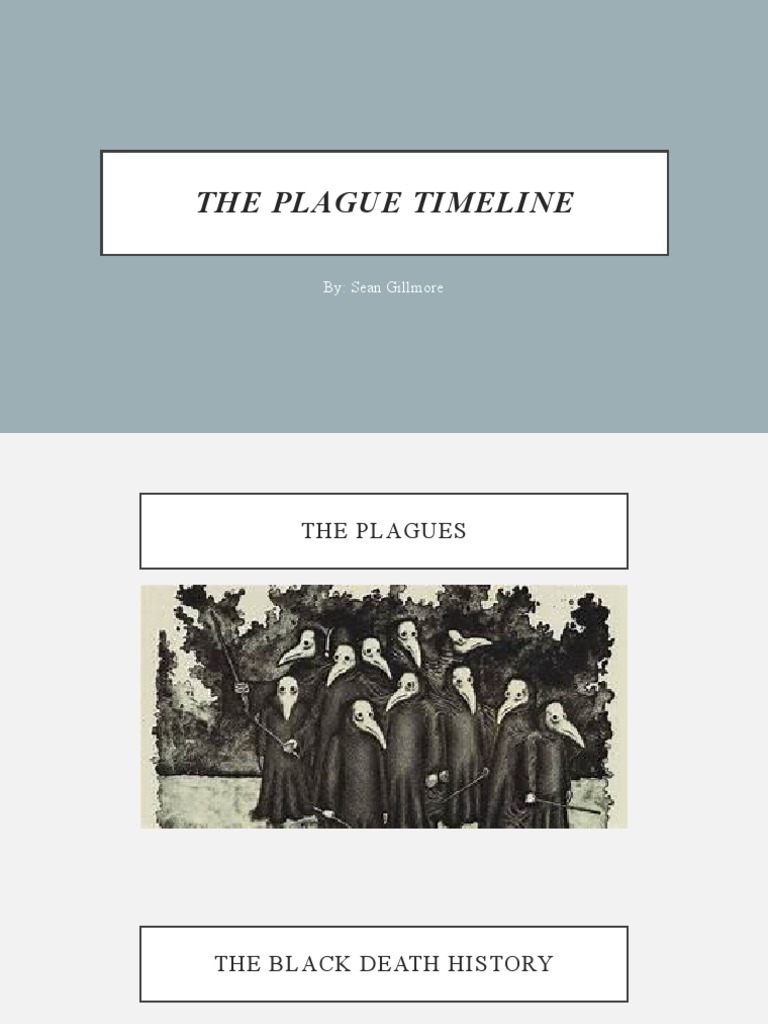 The Plague Timeline: By: Sean Gillmore | PDF | Black Death | Pandemic
