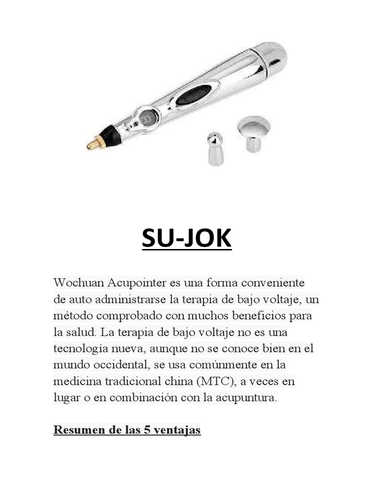 Su - Jok | PDF | Acupuntura | Músculo
