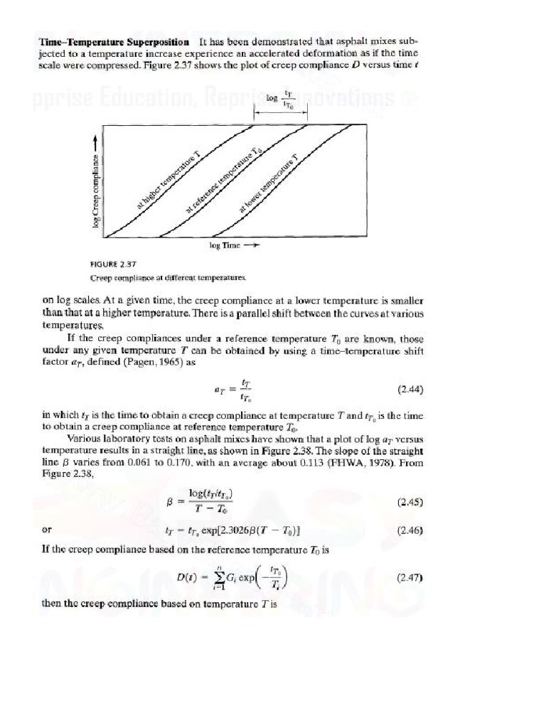 Time Temperature Superposition | PDF