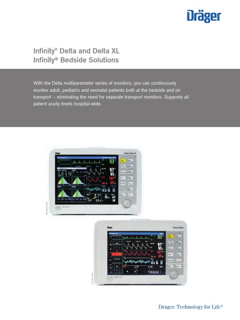 Infinity Delta and Delta XL Infinity® Bedside Solutions | PDF ...